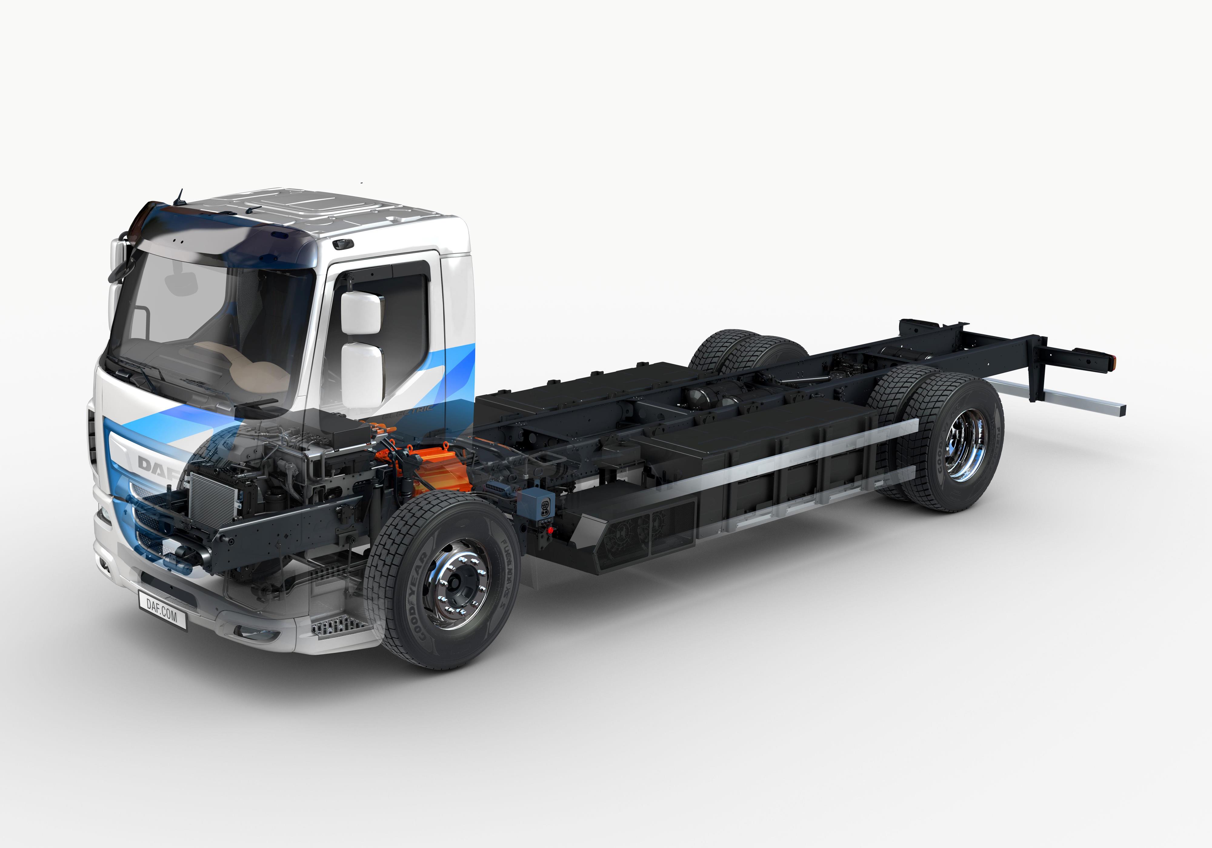 Modèle DAF LF Electric pour la distribution urbaine « zéro émission ...