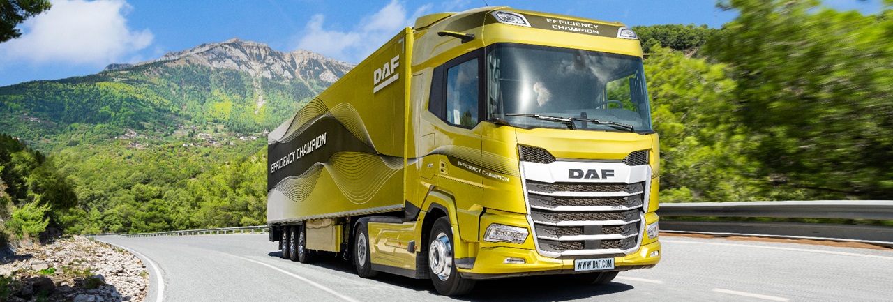 DAF présente la série Efficiency Champions - DAF Trucks France