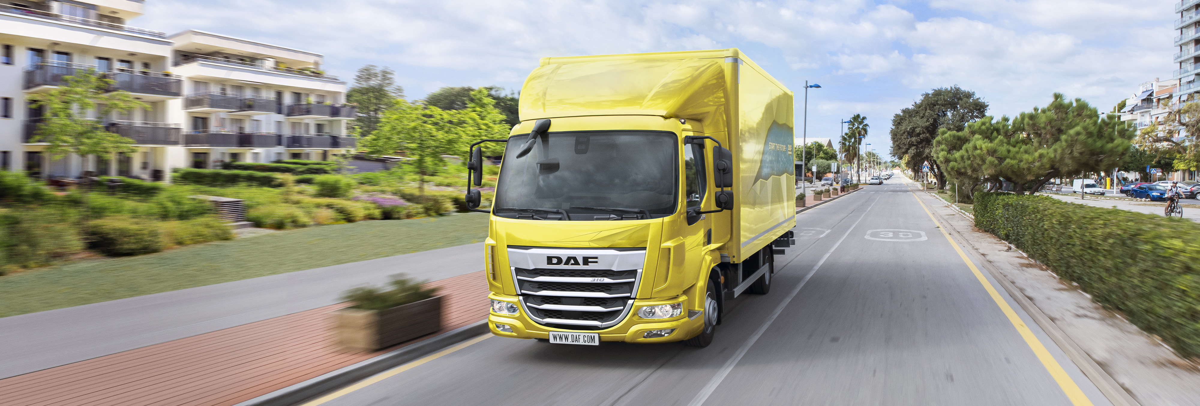 DAF annonce le lancement de camions de distribution urbaine Nouvelle ...