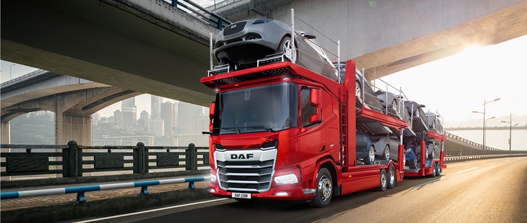 DAF présente des châssis pour le transport de voitures - DAF Trucks France